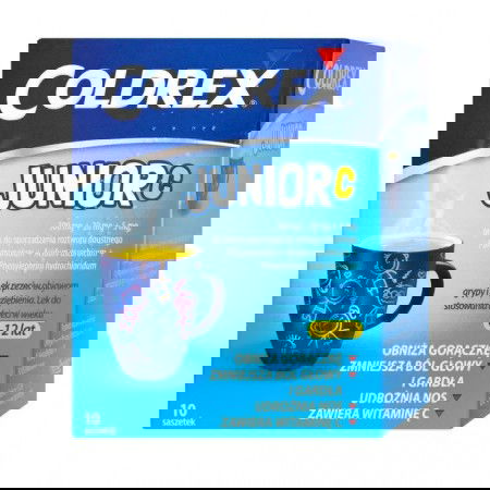 Coldrex Junior C, proszek do sporządzania roztworu doustnego, 10 ...